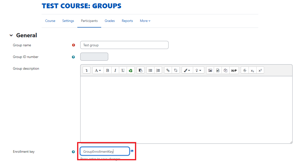 User Management and Communication: Self enrollment | Moodle